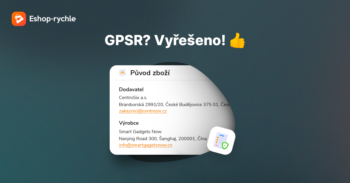 Výrobci, dodavatelé a dovozci pod kontrolou (nejen) pro GPSR | Blog ...